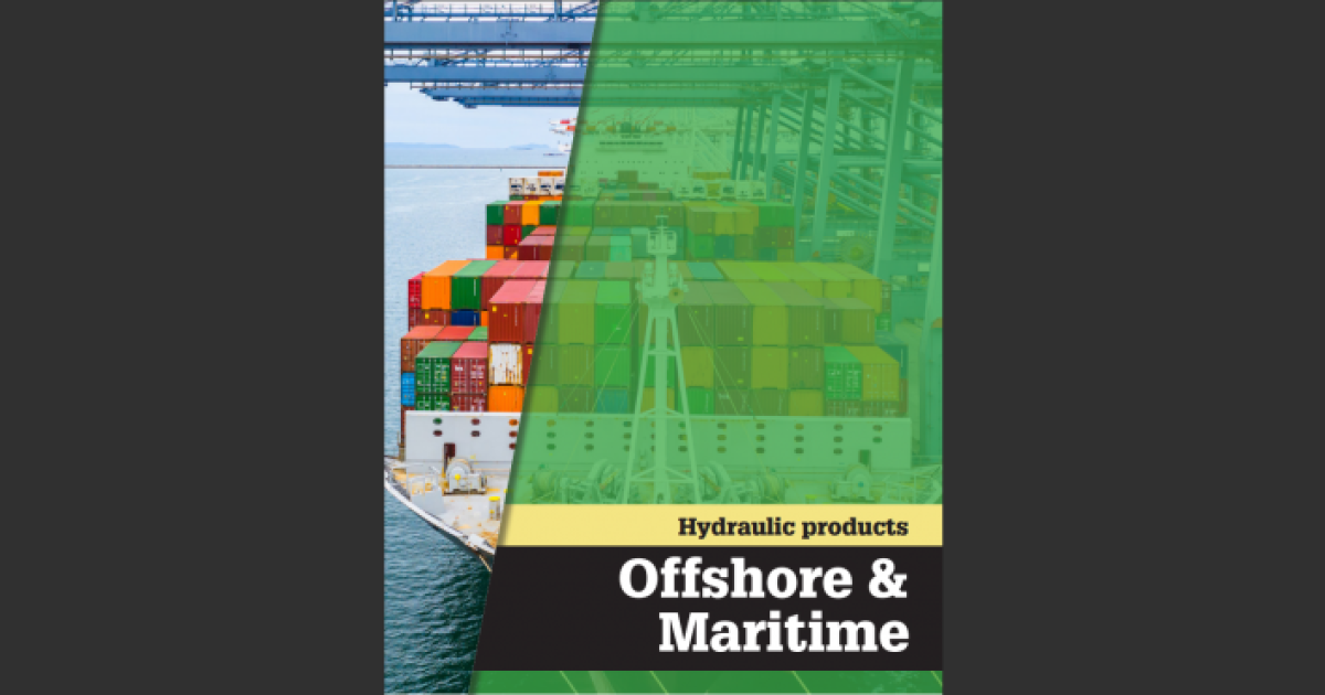Nieuwe Marine & Offshore brochure | R & S Hydrauliek B.V.